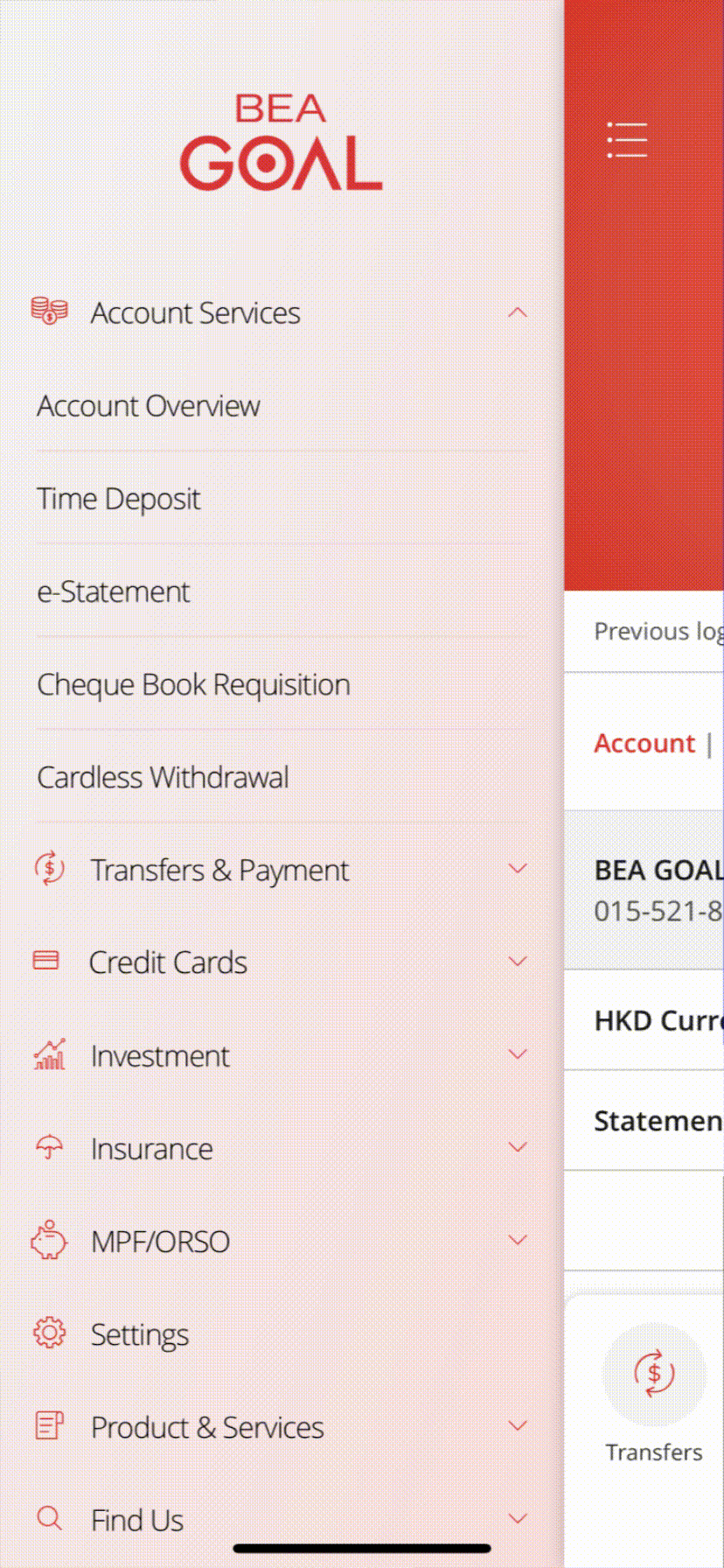 BEA App Time Deposit